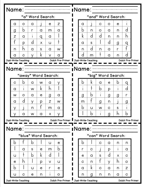 Dolch Sight Word Centers - Task Cards BUNDLE - Etsy