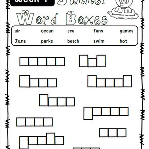 Rising Third Grade Summer Reading Packet - Etsy