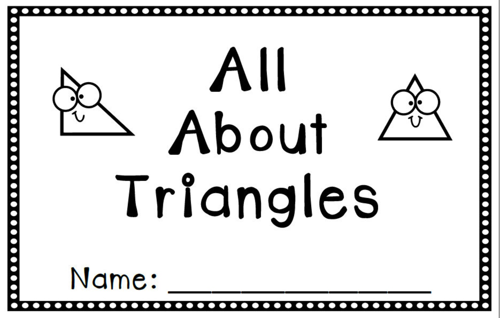 2D Shapes Flip Book Bundle - Etsy