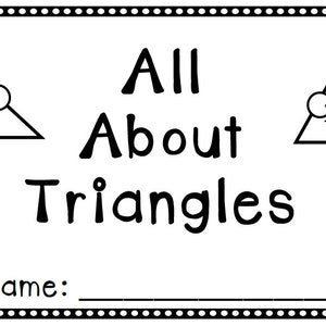 2D Shapes Flip Book Bundle - Etsy