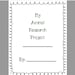 Animal Research Project Book Template (week-long) ~ Distance Learning ...