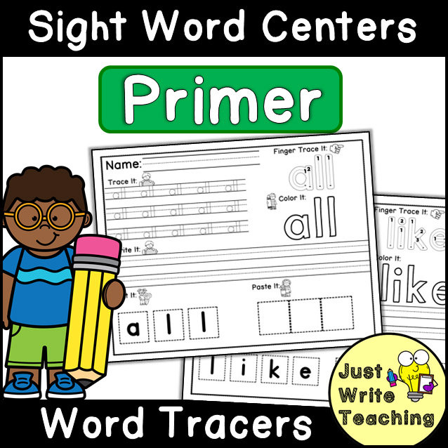 Dolch Sight Word Tracers BUNDLE - Etsy