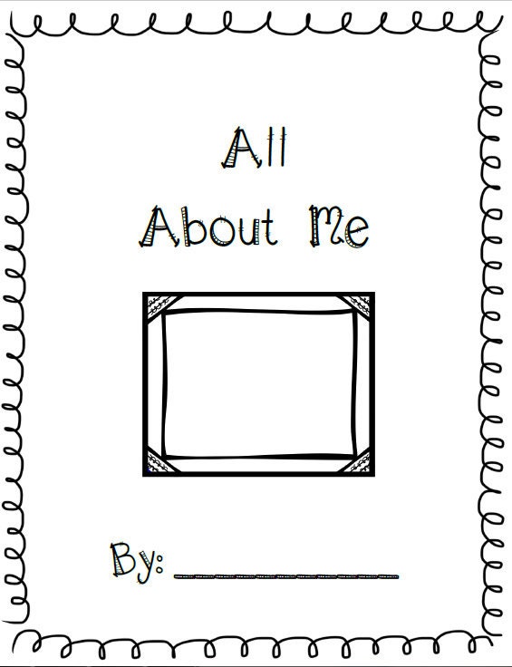 Autobiography Writing Project Book Template (week-long) ~ Distance ...
