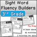 Sight Word Fluency Builders Dolch Third Grade - Etsy