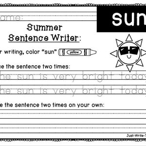 First Grade Summer Reading Fluency Builders - Set 1 - Etsy