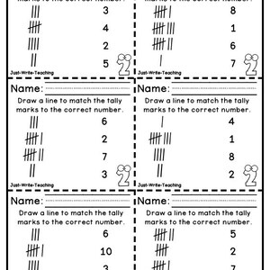 Number Match Task Cards - First Grade Math Centers - Etsy