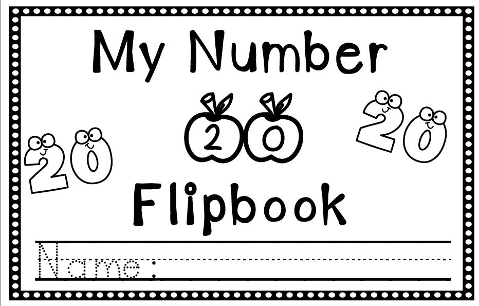 Differentiated Number Flip Books flipbooks 1 to 20 - Etsy