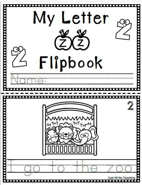 Letter Flipbooks - Alphabet Activities - A to Z (52 Flip Books) - Etsy