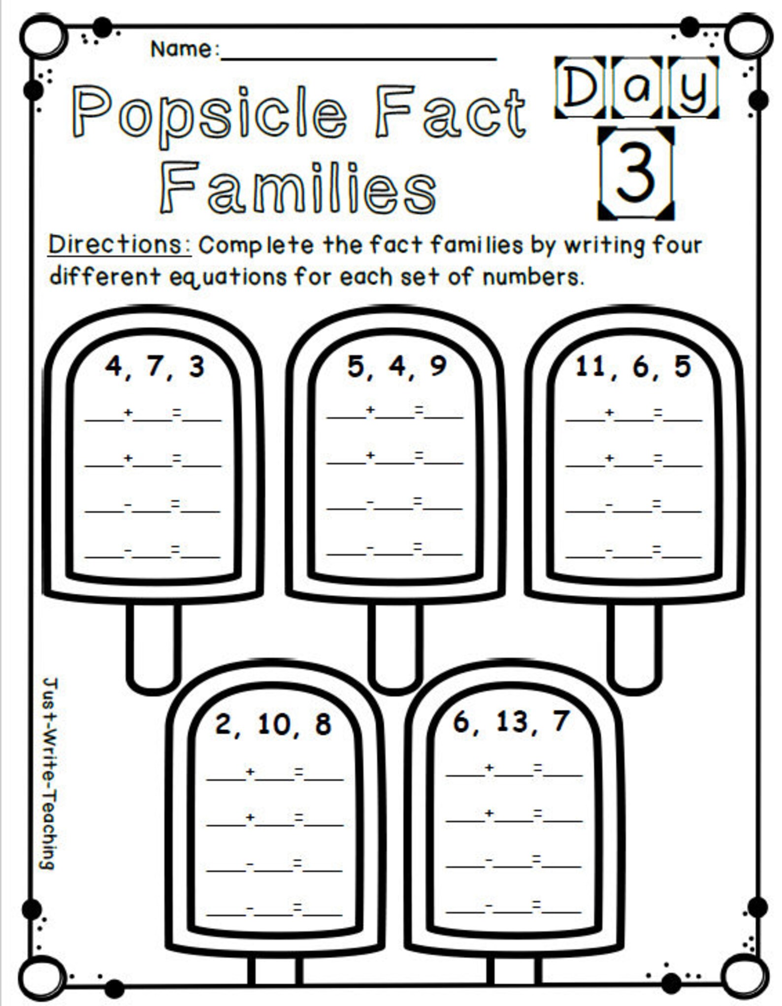 Summer Math Packet Rising Second Grade First Grade Review 50 Sheets summer-math-packet-rising-second-grade-first-grade-review-50-sheets