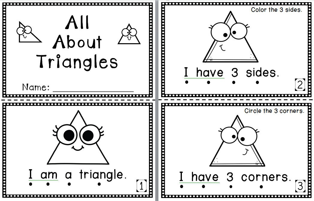 All About Shapes Flip Book Bundle (8 Shapes, 16 Flip Books!) - Etsy