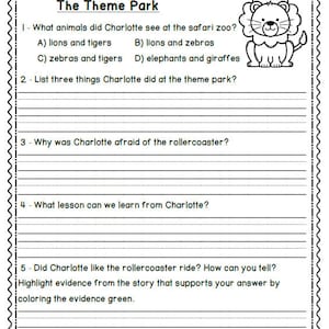 Rising Second Grade Summer Reading Packet (first Grade Review) - Etsy
