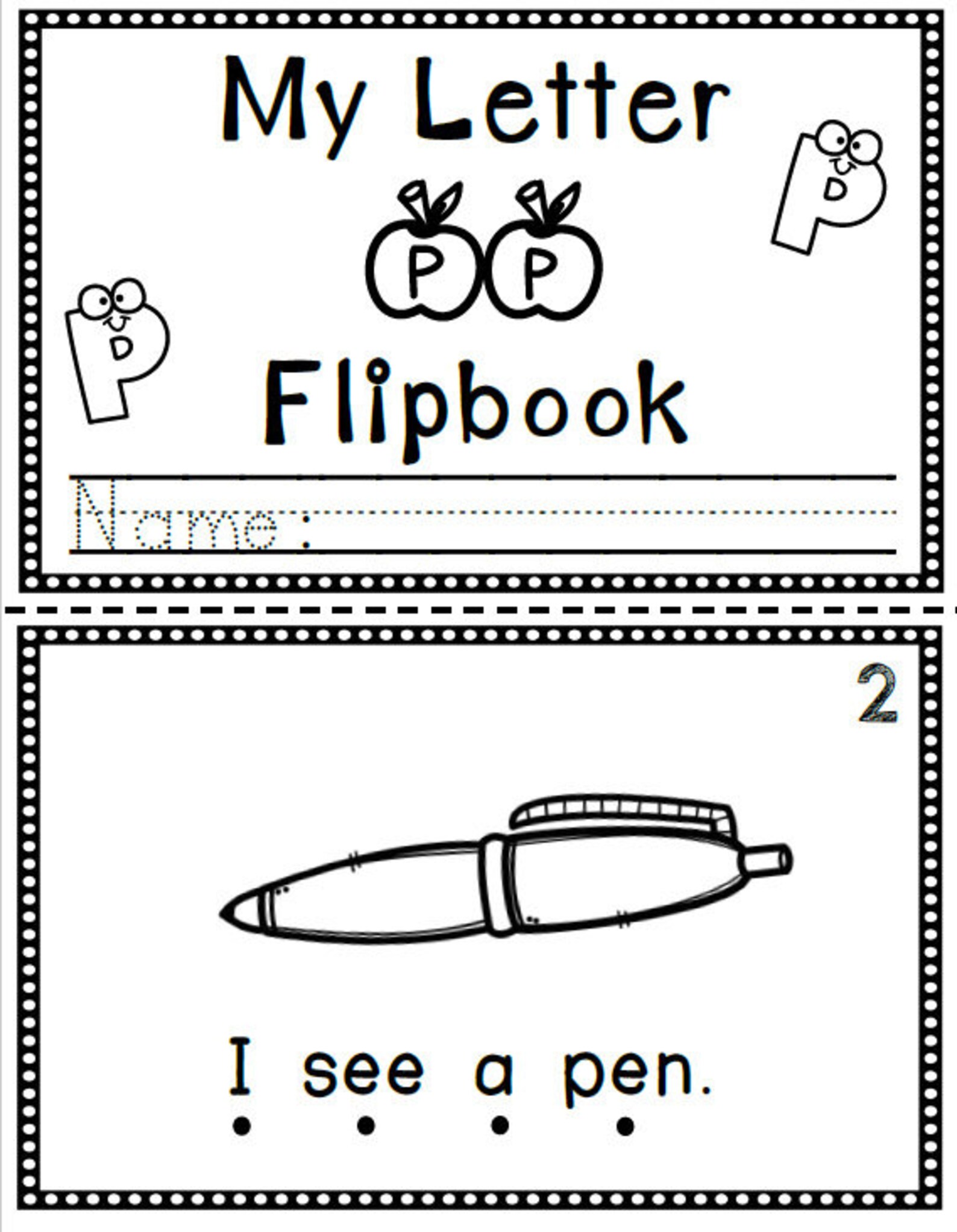 Letter P Practice Games and Activity Pack - Etsy