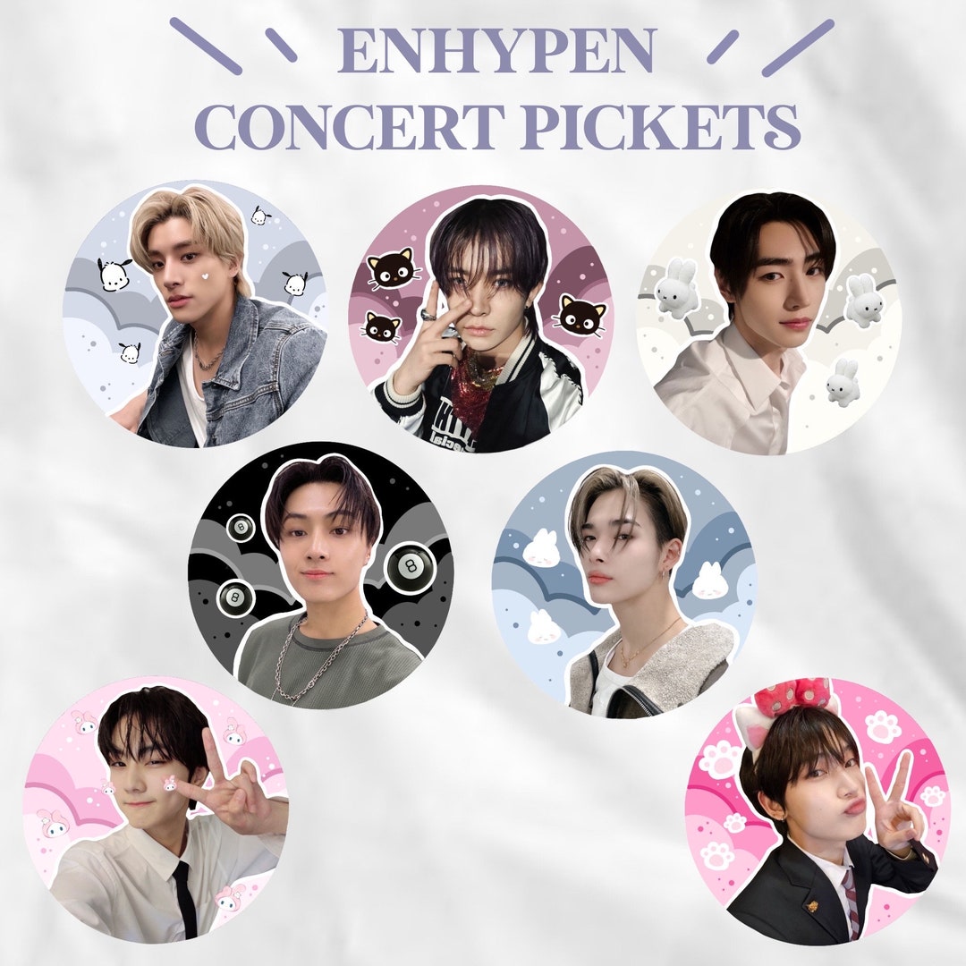 PREORDER - ENHYPEN Concert Pickets - Etsy