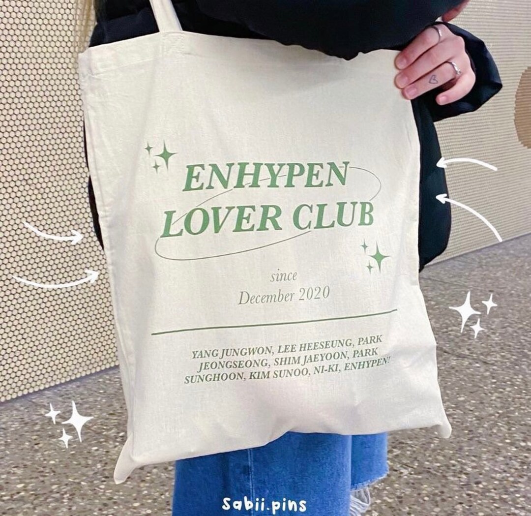 ENHYPEN Tote Bag - Etsy