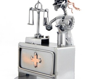 METAL SCULPTURE 100% Handmade Gift Idea Made With Mechanical | Etsy