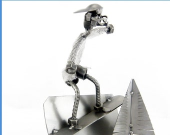 METAL SCULPTURE 100% Handmade Gift Idea Made With Mechanical - Etsy