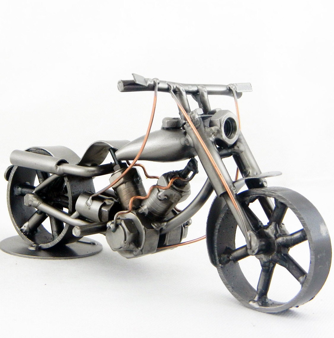 METAL SCULPTURE, 100% Handmade Gift Idea Made With Mechanical ...