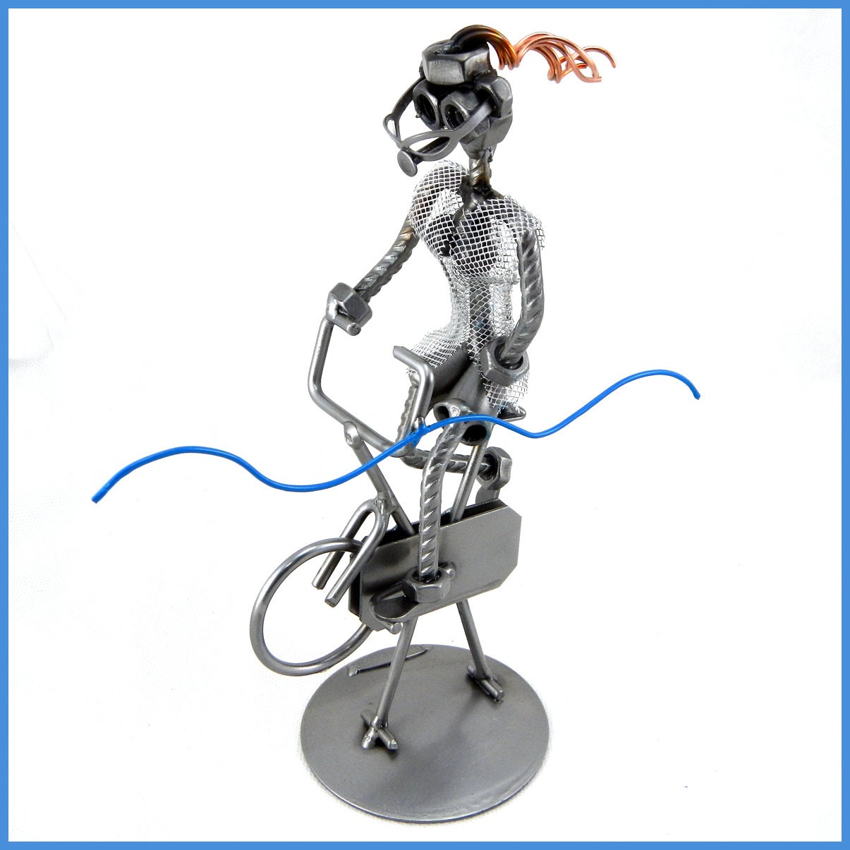 METAL SCULPTURE, 100% Handmade Gift Idea Made With Mechanical ...