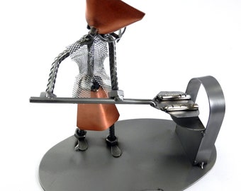 METAL SCULPTURE 100% Handmade Gift Idea Made With Mechanical - Etsy