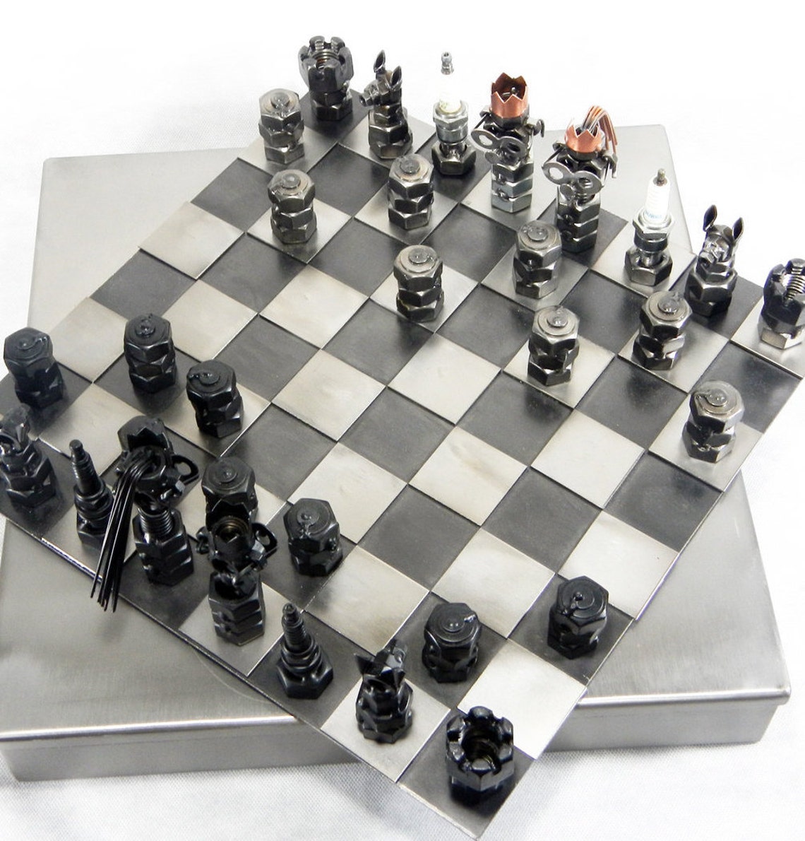 METAL SCULPTURE, 100% Handmade Gift Idea Made With Mechanical ...