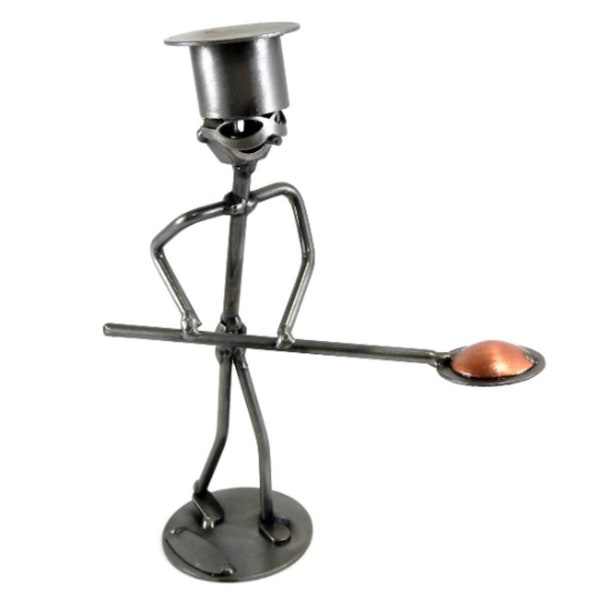 Italian Pizza Man Statue - Etsy