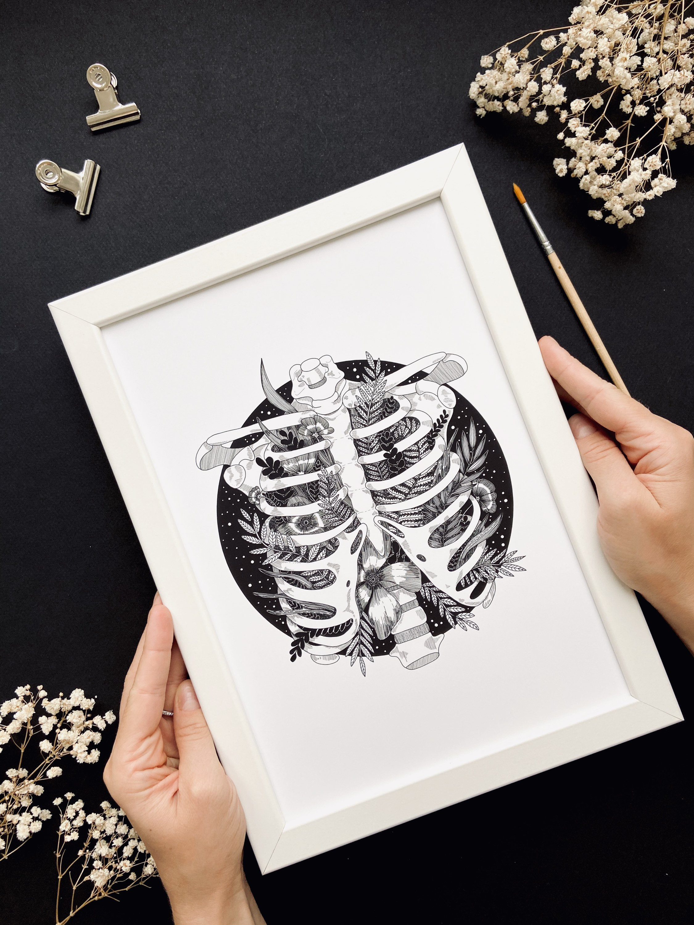 Skeleton Print Skeleton Art Print Skeleton Aesthetic - Etsy