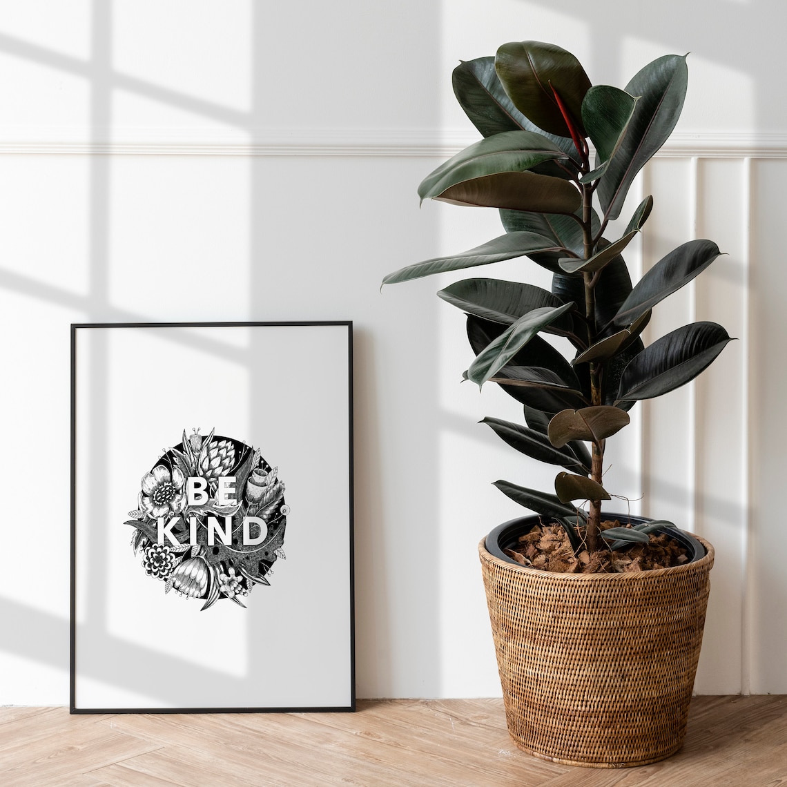 Be Kind Print, Be Kind Quote Wall Art, Quote Print, Wall Art ...