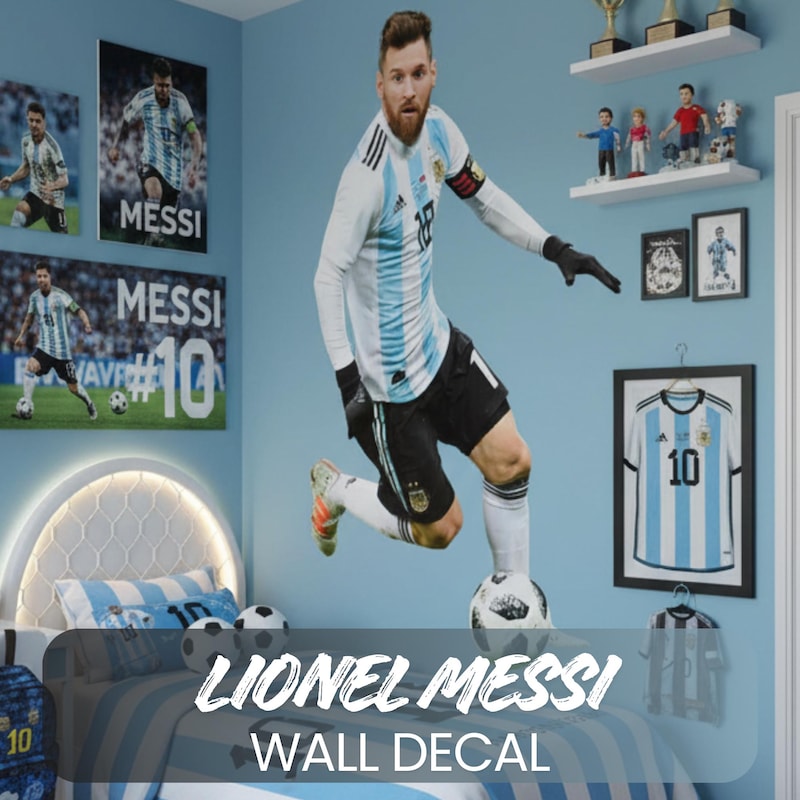 Lionel Messi Sticker - Etsy