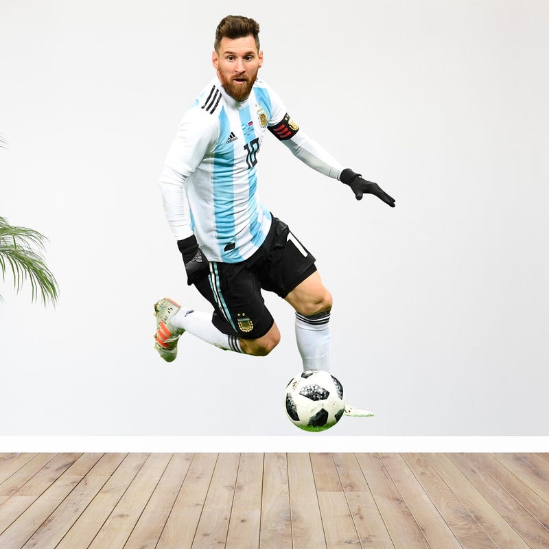 Messi Sticker for Cups - Etsy