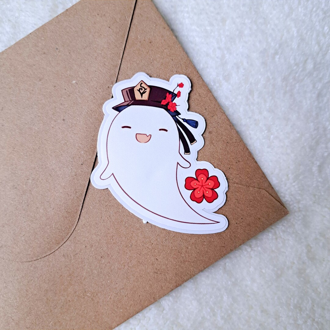 Hu Tao Ghost Sticker - Etsy