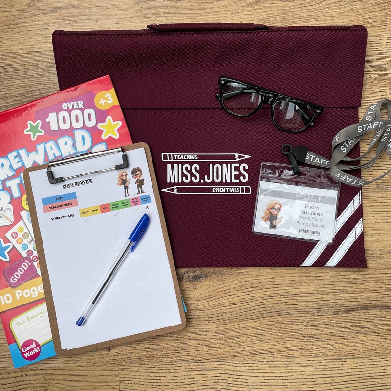 Pretend School Register - Etsy UK