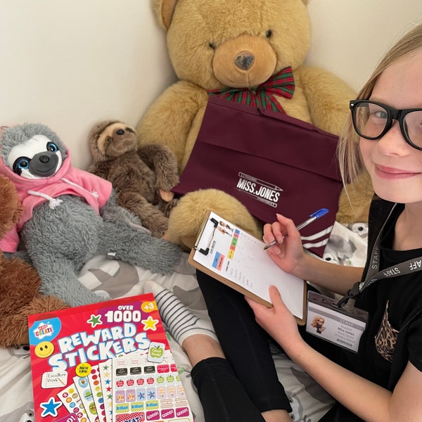 Pretend School Register - Etsy UK