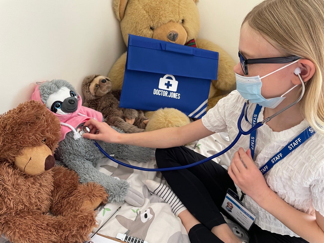 Personalised Childrens Doctor Role Play Set With Real - Etsy