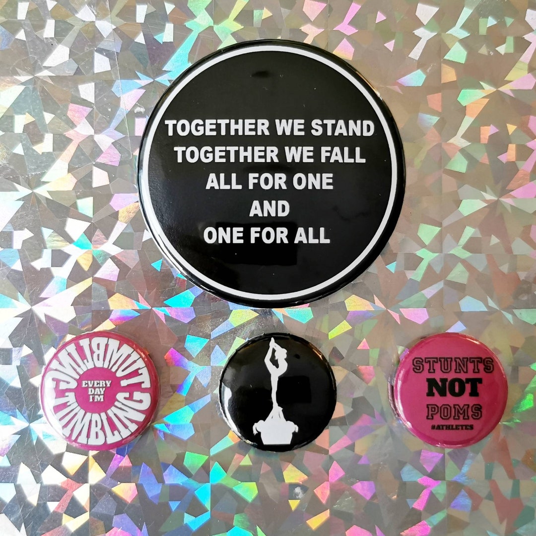 Cheerleading Pin Badges Celebrate Team Spirit in Style - Etsy
