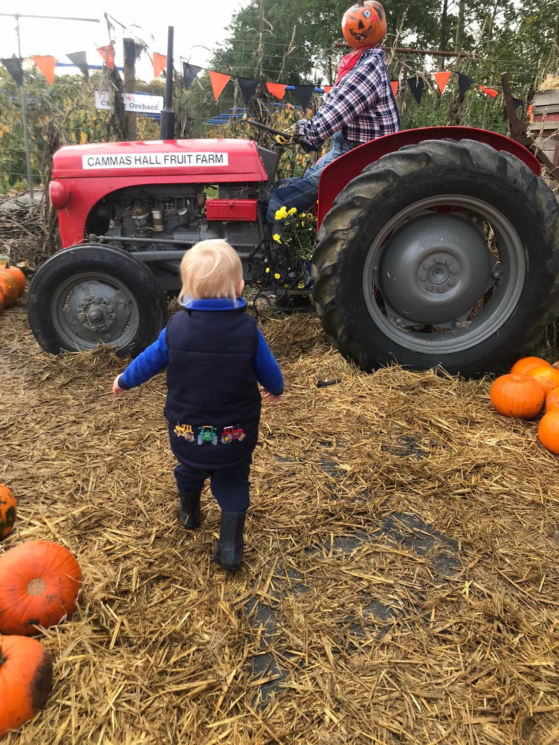 Childrens Tractor Bodywarmer/gilet - Etsy