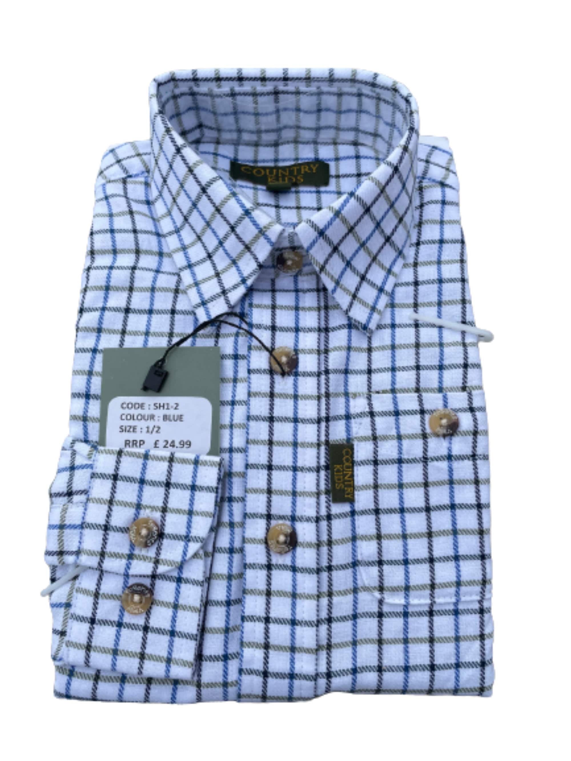 Children's Check Shirts - Etsy