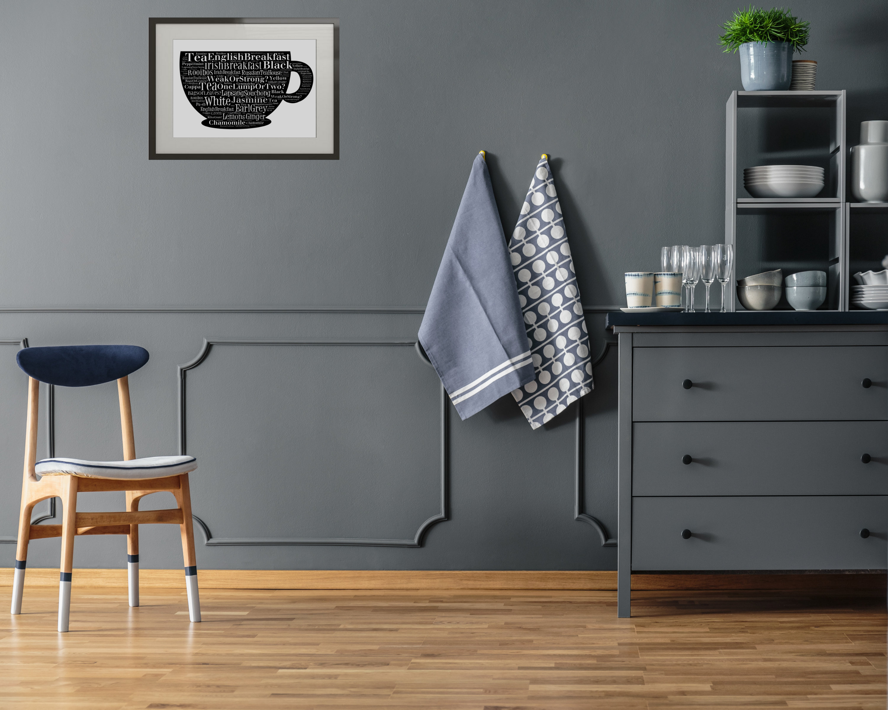 Coffee Cup or Tea Cup Word Art Print FREE GIFT Cafe Kitchen - Etsy