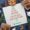 Spotify Christmas Tree Square Word Art Greeting Card Xmas Slang ...