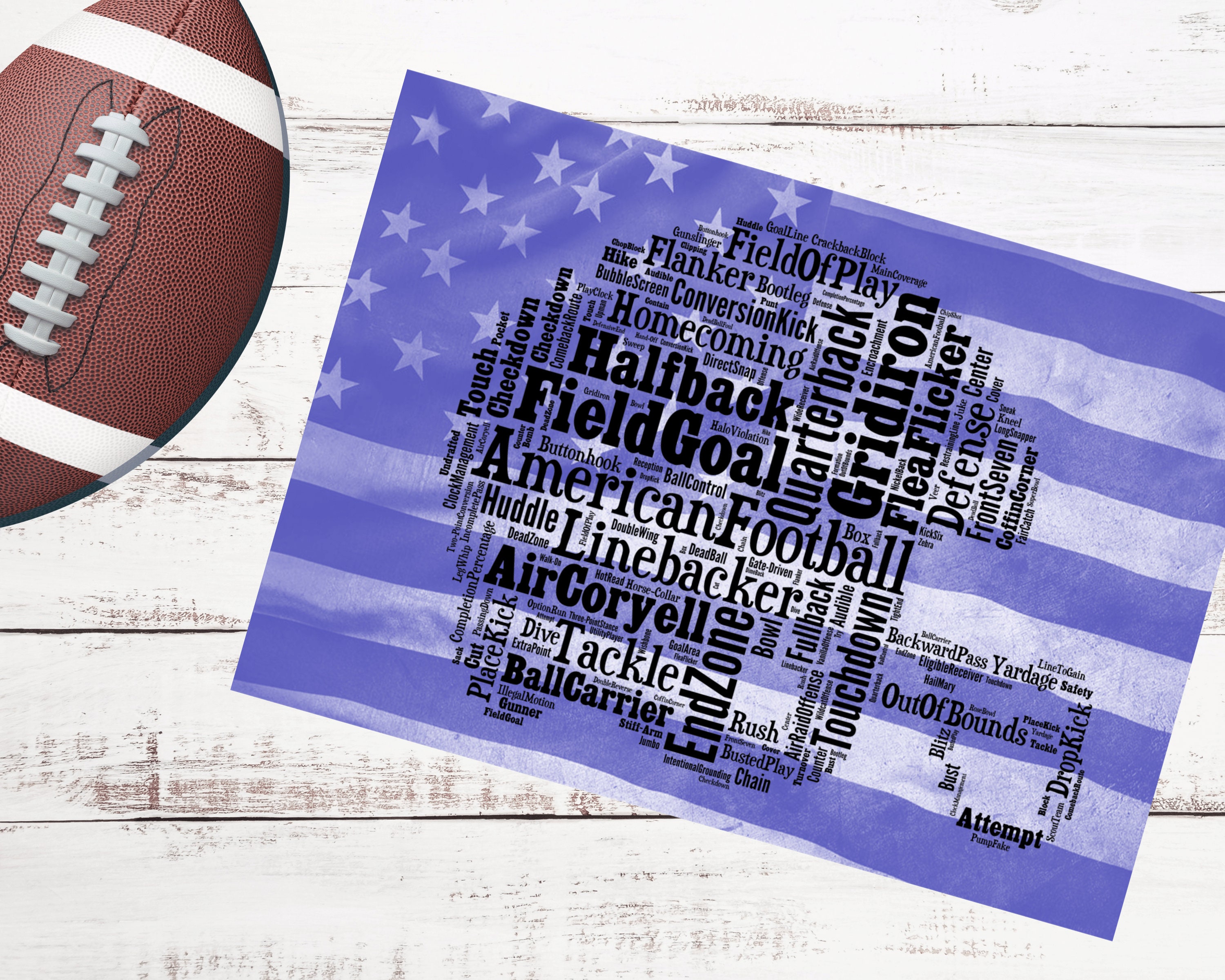 American Football Helmet Word Art 3 Colors Available FREE - Etsy