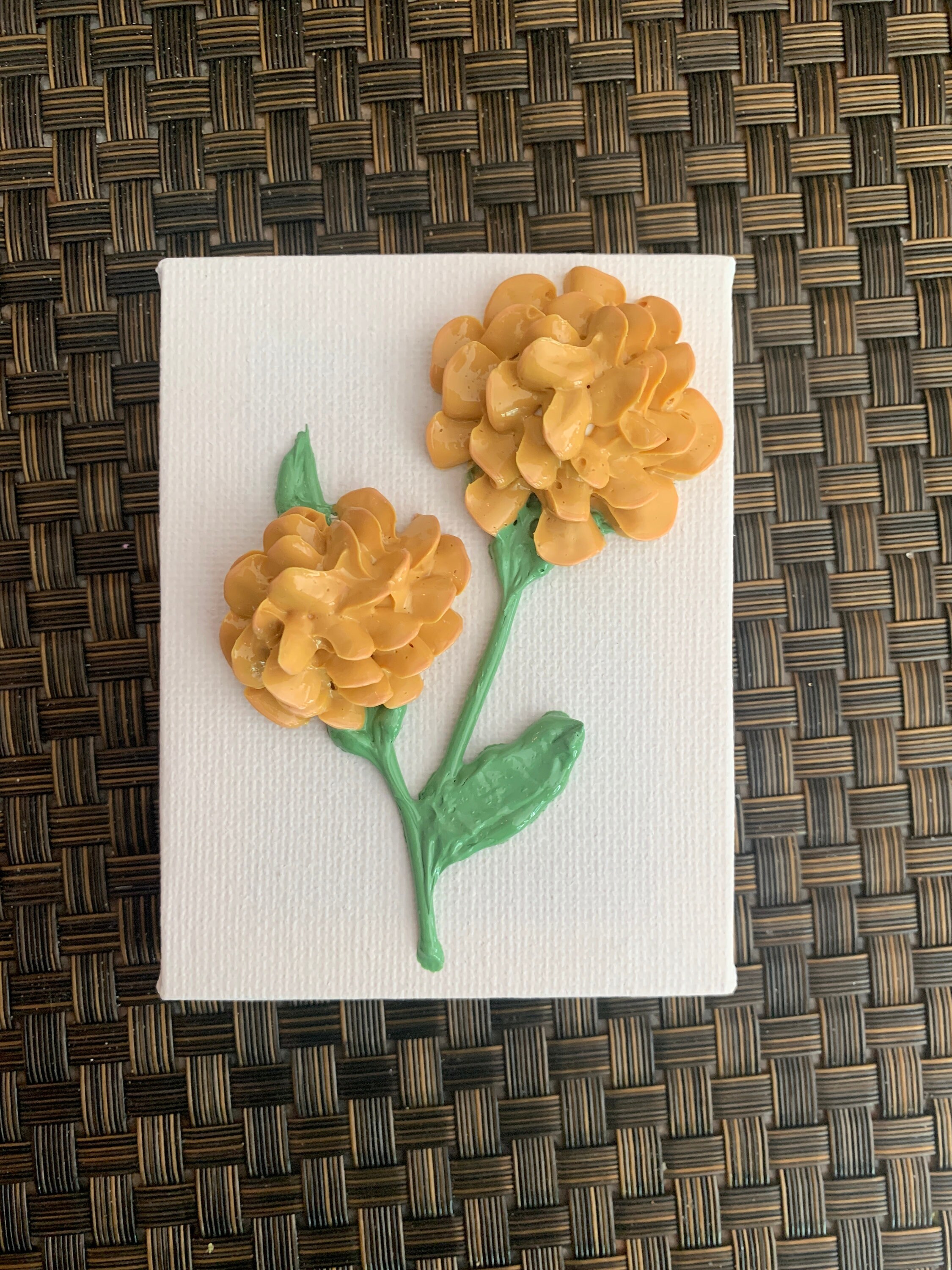 Birth Flower Art, Birth Flower Gifts for Birthdays, Paperweight Flowers ...