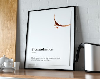 Printable Coffee Shop - Etsy