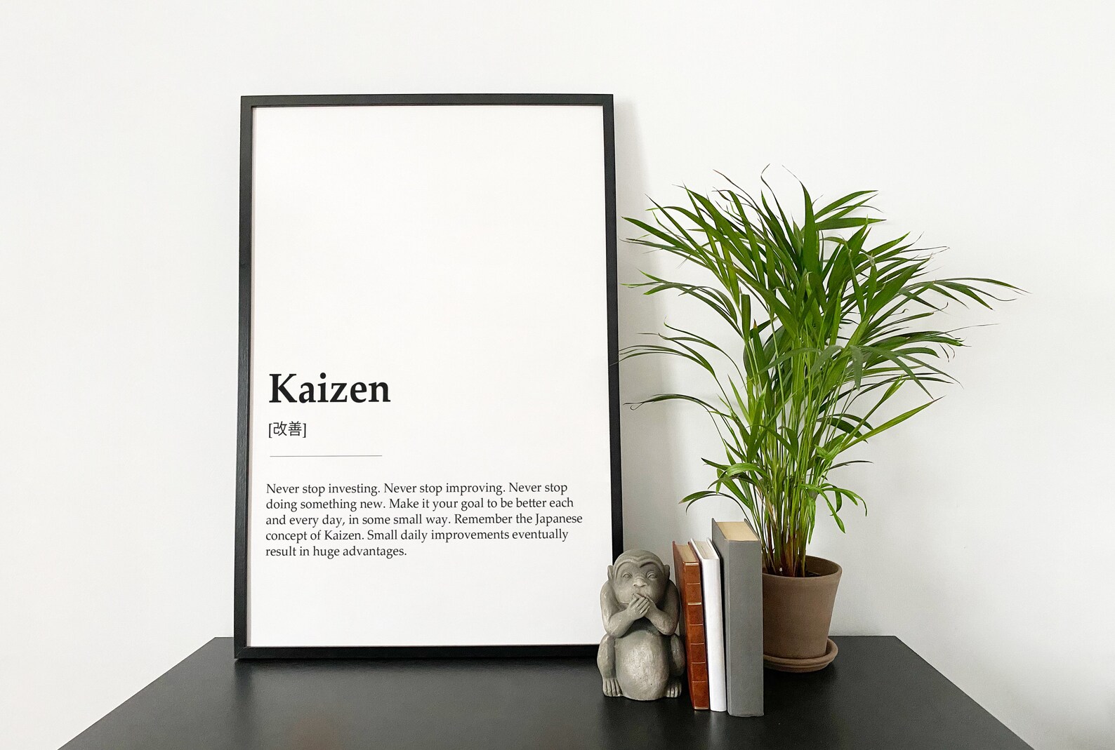 Kaizen Definition Print Printable Wall Art Quote Print Dictionary Print ...