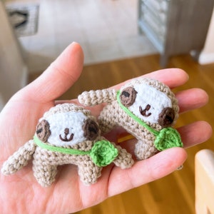 Sloth. Sloth Toy. Crochet Sloth. Sloth Keychain.amigurumi Keychain ...
