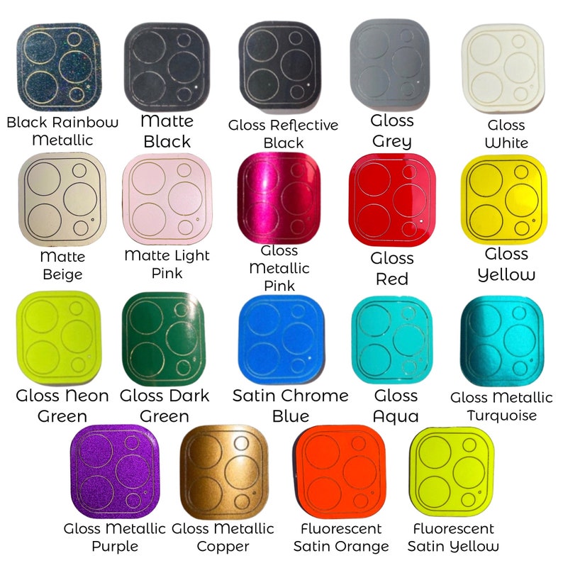 IPhone Camera Decal - Etsy