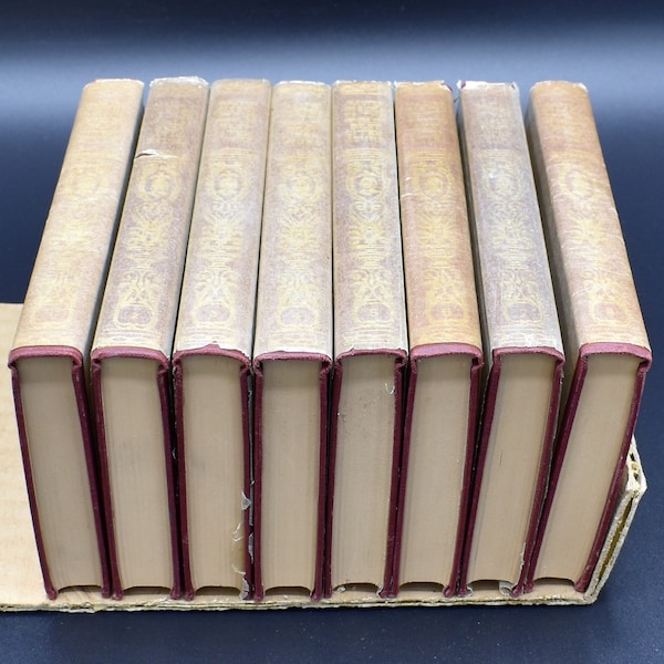 Antique Book Set - Etsy