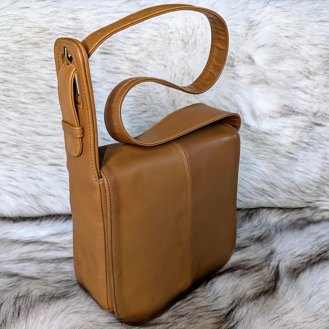 Vintage Coach 4173 Shoulder Bag Tan Toffee Color - Etsy