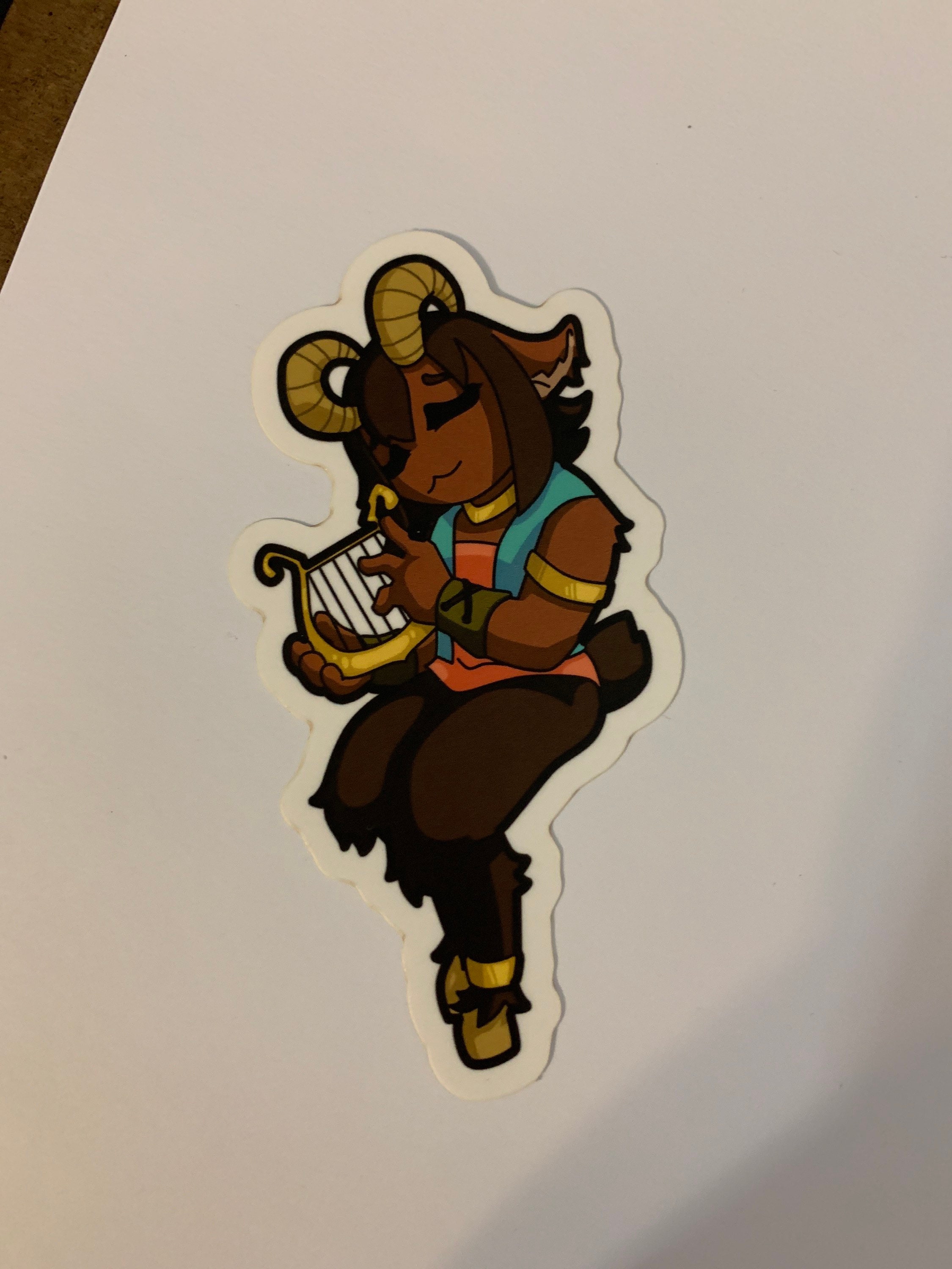 Satyr Chibi Sticker - Etsy