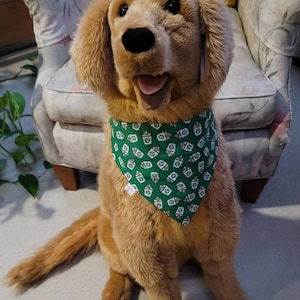 Starbucks PUP CUP Puppuccino Dog BANDANA * Handcrafted * Pet Friendly ...