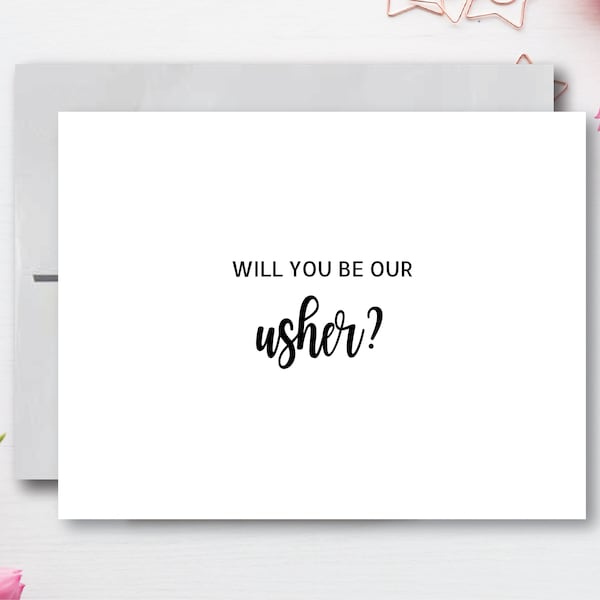 Usher Printable - Etsy