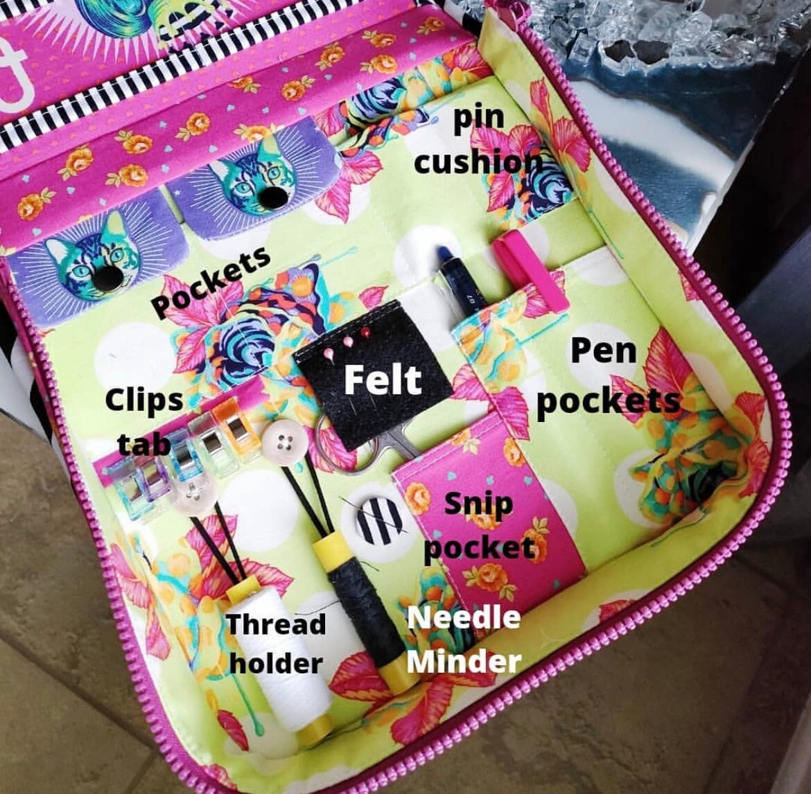 Eppic Case in Tula Pink OOP - Etsy